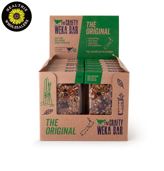 Weka Bars - Original (12 x 75g Bars Box Buy) – healthiewholesalers
